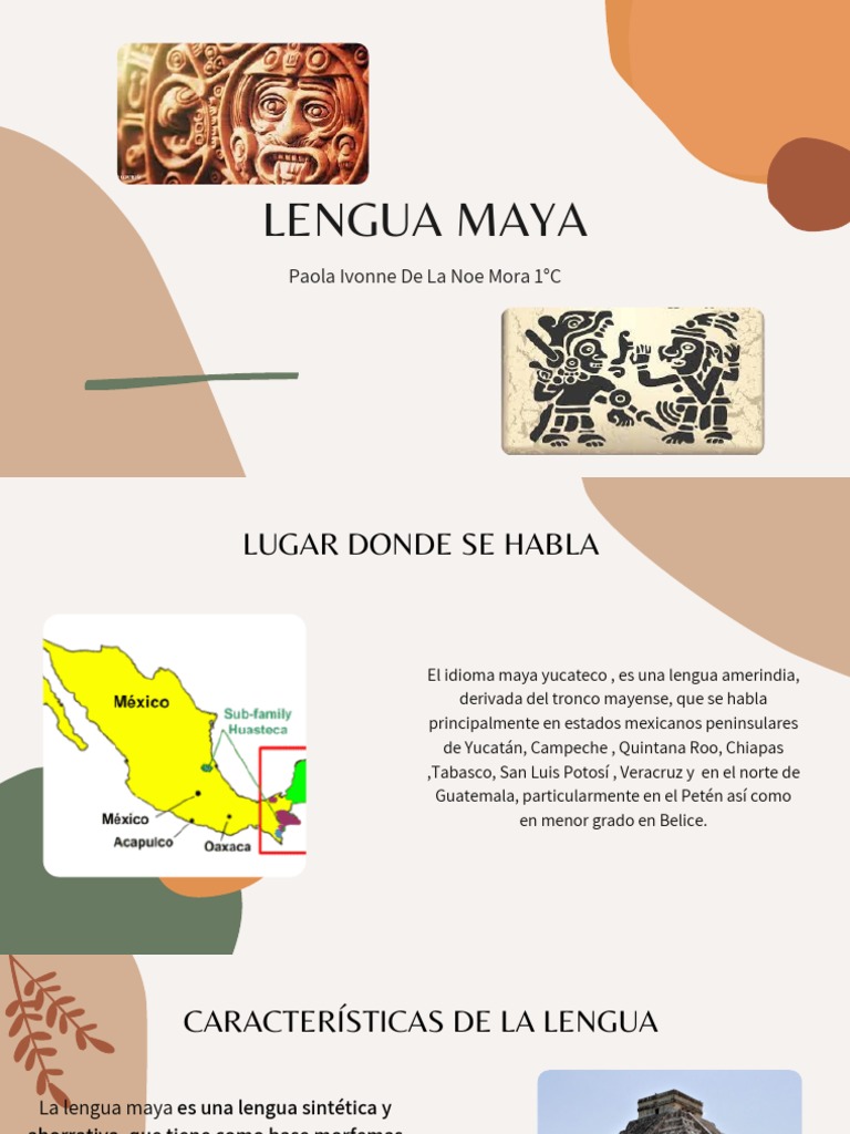Lengua Maya | PDF | Comunicación humana | Pueblos Indígenas de las Américas