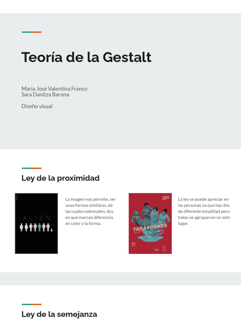 Teoría de La Gestalt | PDF | Cognición | Procesos mentales