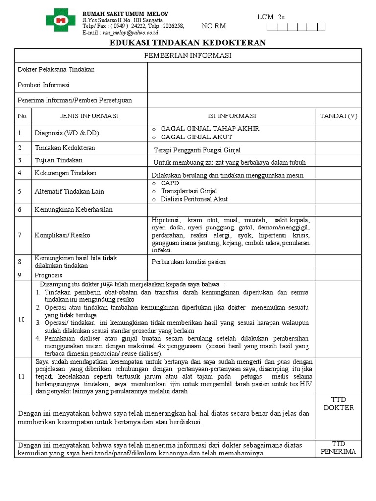 Informed Consent HD | PDF