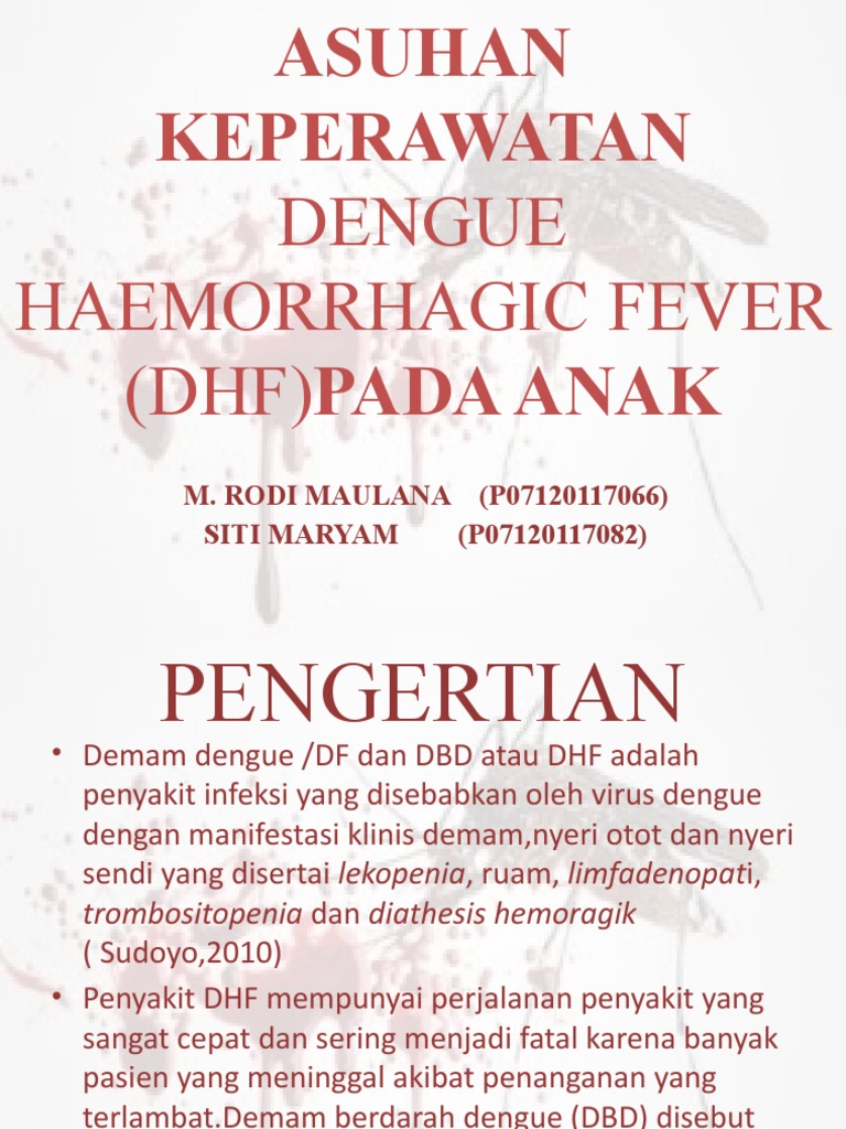 Kel 11 PPT Anak DHF | PDF