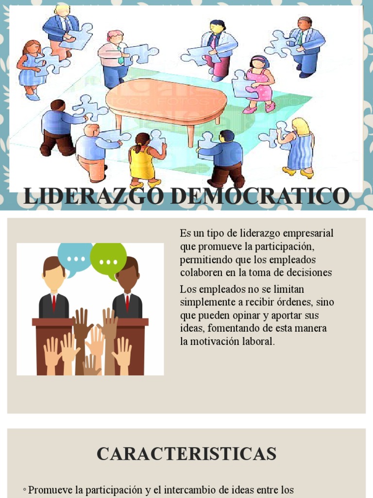 Liderazgo Democratico | PDF | Liderazgo | Democracia