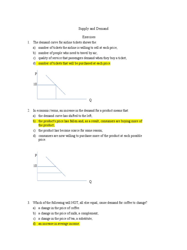 Supply and Demand | PDF | Supply And Demand | Supply (Economics)