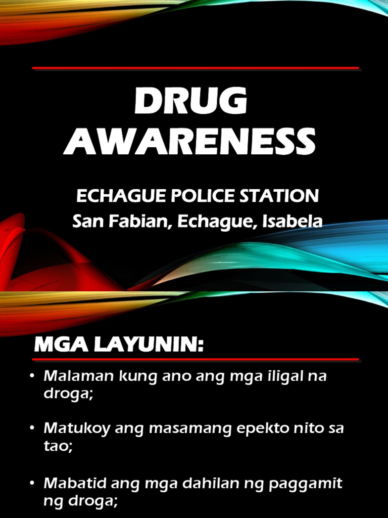 Drug Awareness Lecture | PDF