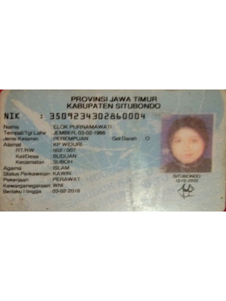 Ktp,Npwp,Kta Ppni | PDF