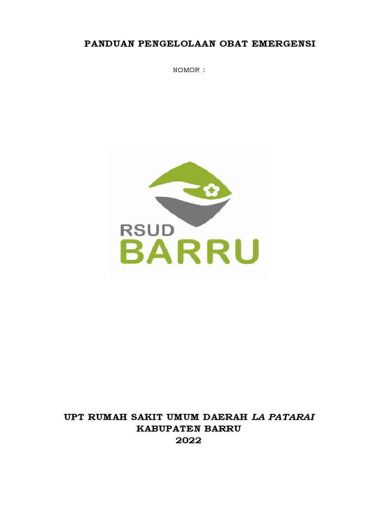 Panduan Obat Emergensi RSUD Barru | PDF | Pengembangan Diri | Kesehatan ...