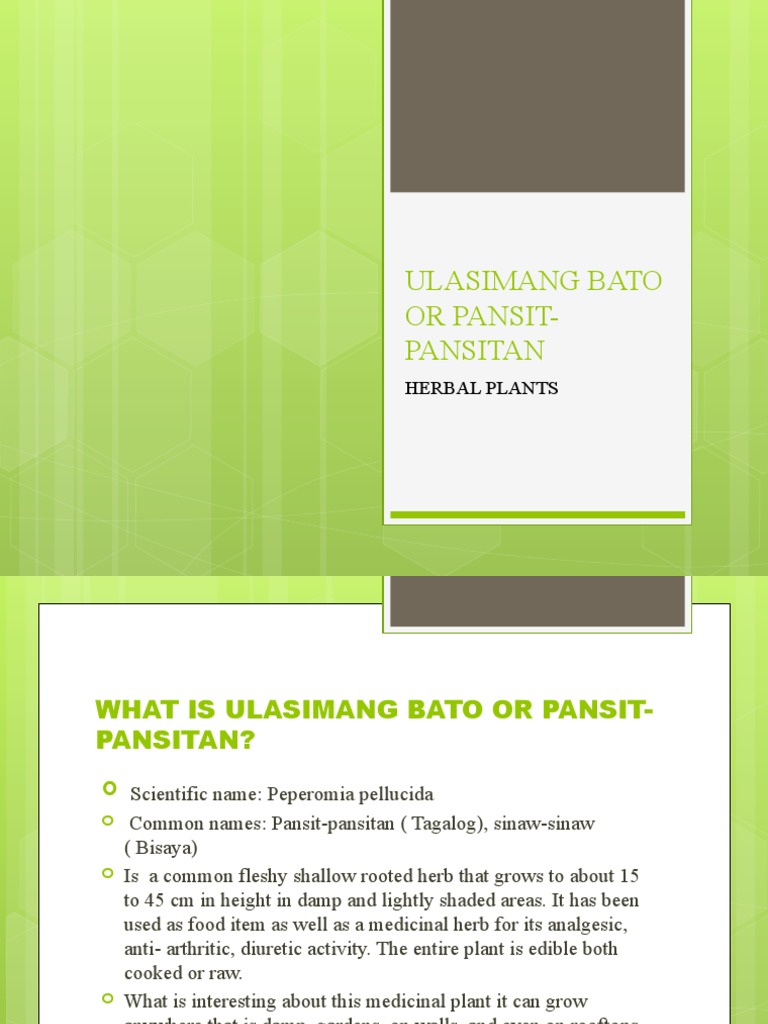 Ulasimang Bato | PDF | Clinical Medicine | Medical Specialties