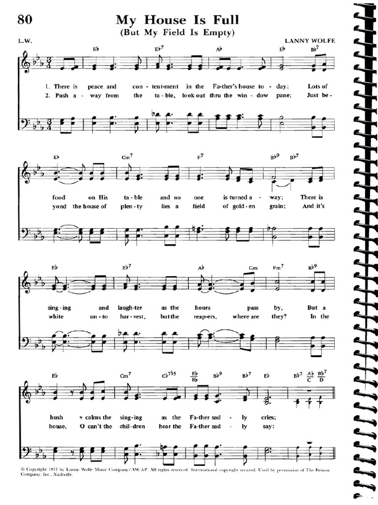 My House Is Full | PDF