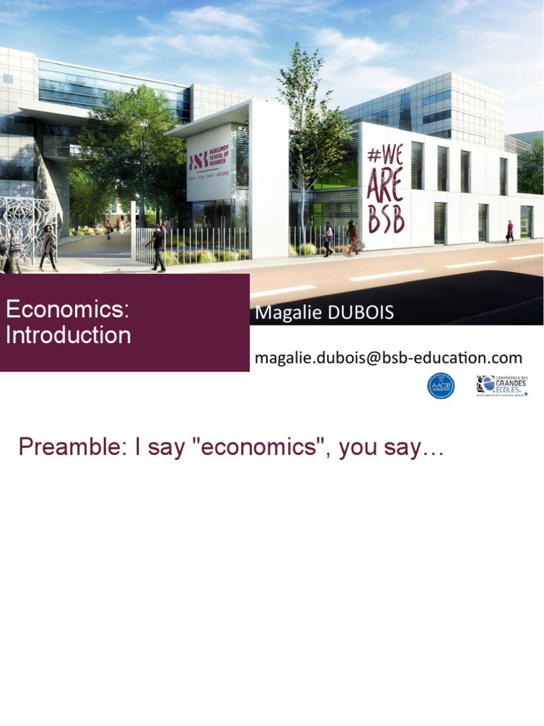 Micro 1 - Economics Introduction - 2022 - v2 | PDF | Economics ...