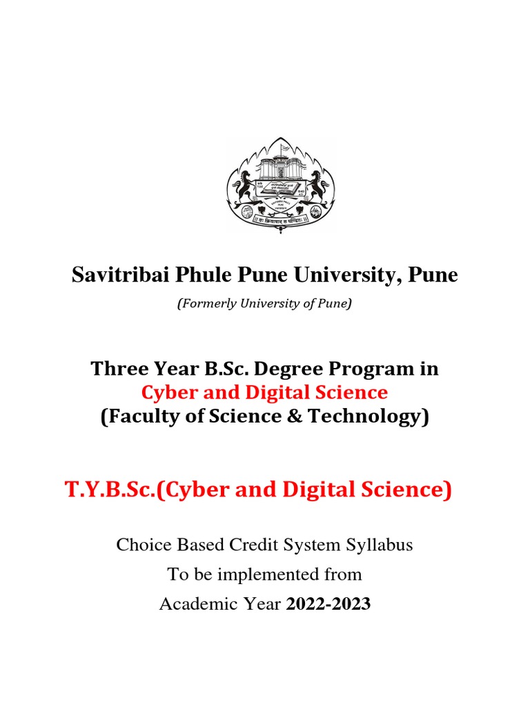 T.Y.B.Sc. (Cyber and Digital Science) - 01092022 | Download Free PDF ...