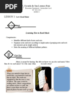 Music Lesson: Notes and Rests Guide | PDF