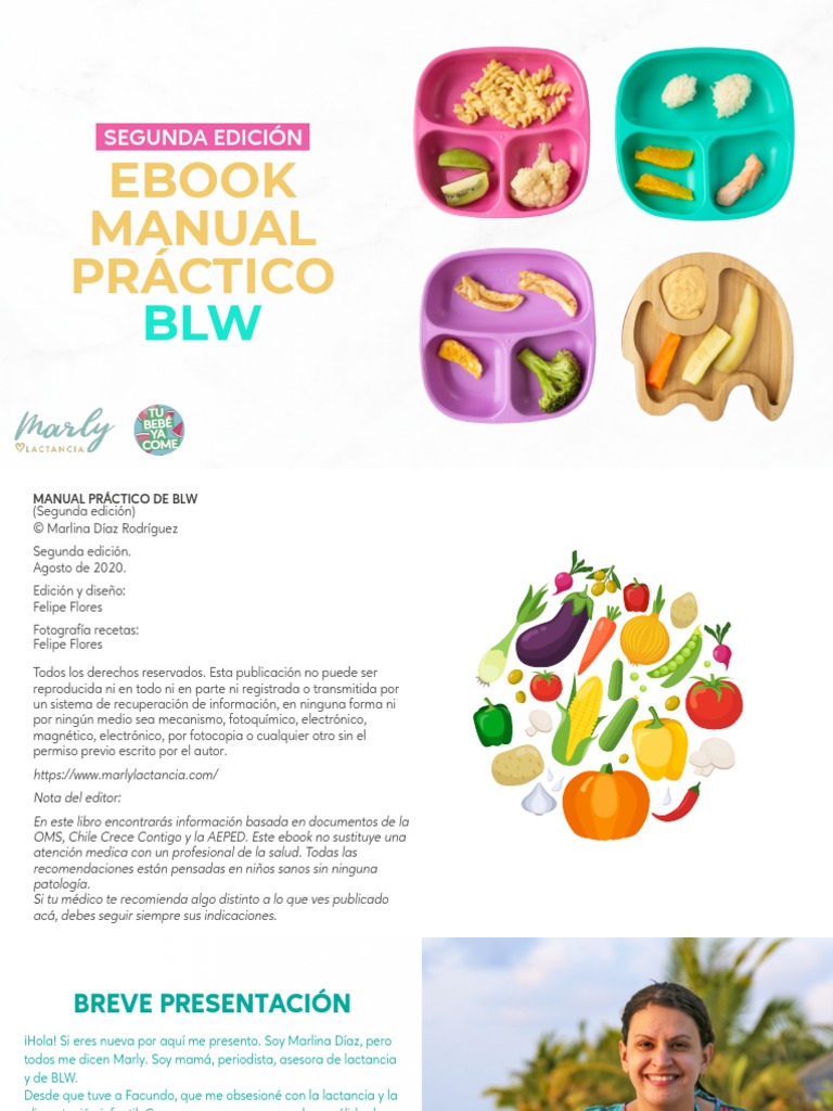 MANUAL BLW 2da Edición Hiam6f | PDF | Alimentos | Panes