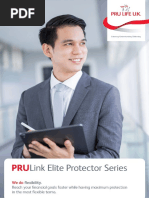 Prulink Elite Protector Series Brochure | PDF | Insurance | Bonds (Finance)
