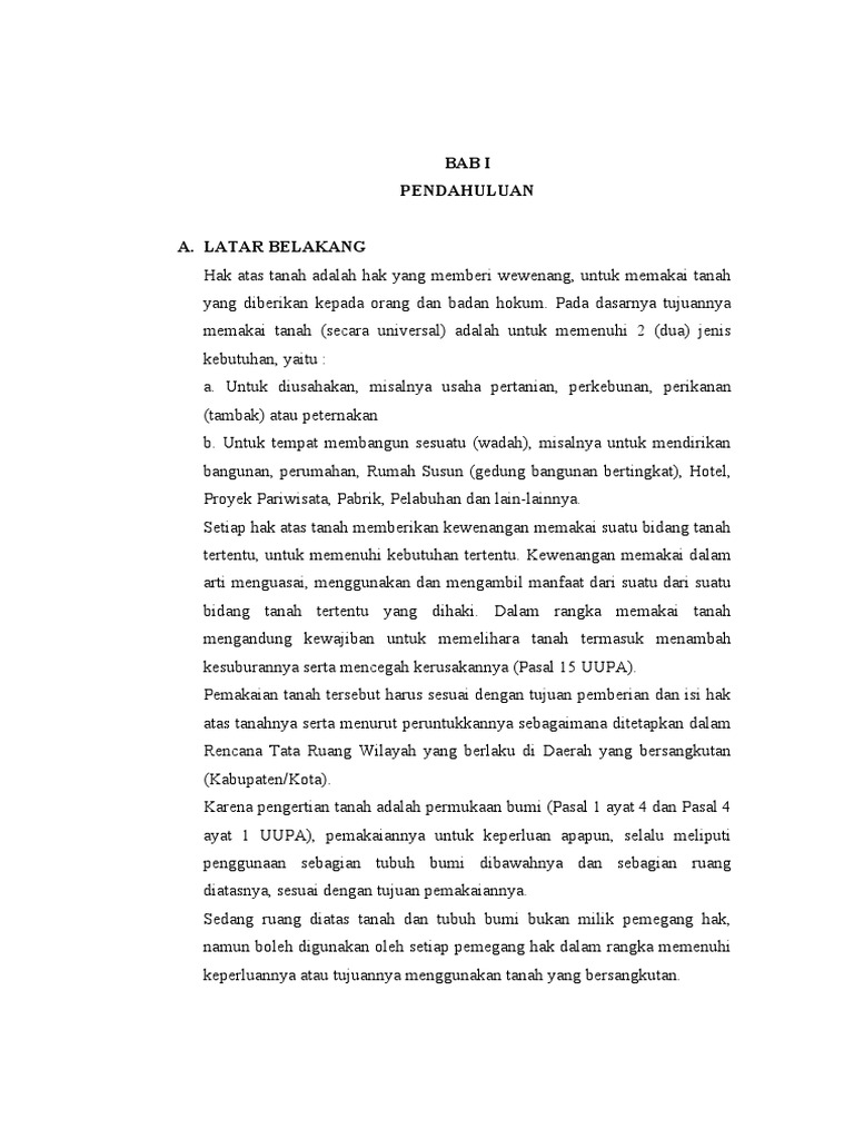 Kelompok 3 - Pembagian Hak Atas Tanah Berdasarkan Sifatnya | PDF Kelompok 3 - Pembagian Hak Atas Tanah Berdasarkan Sifatnya | PDF
