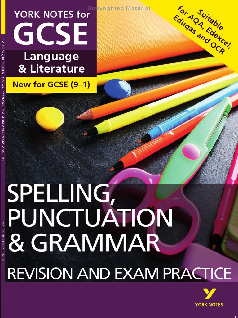GCSE SPaG Revision Workbook Guide | PDF | Adjective | Adverb