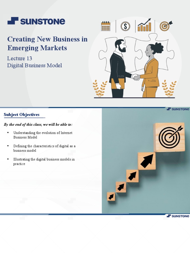 Lecture 13 - Digital Business Model | PDF | Business Model | Internet