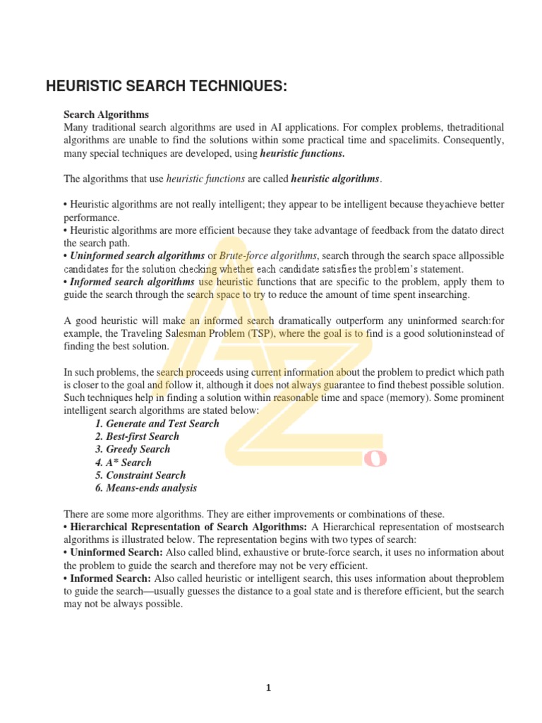 HSS @AzDOCUMENTS - in | PDF | Heuristic | Computer Science