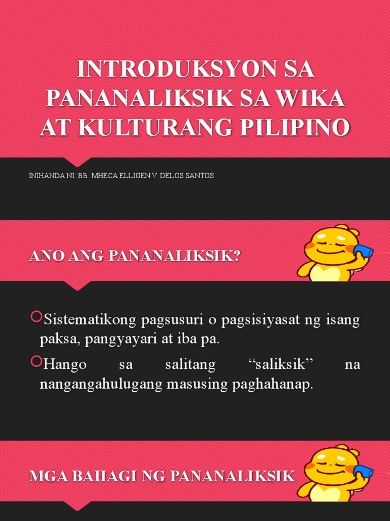 Kabanata 6 Introduksyon Sa Pananaliksik Sa Wika at Kulturang Pilipino | PDF