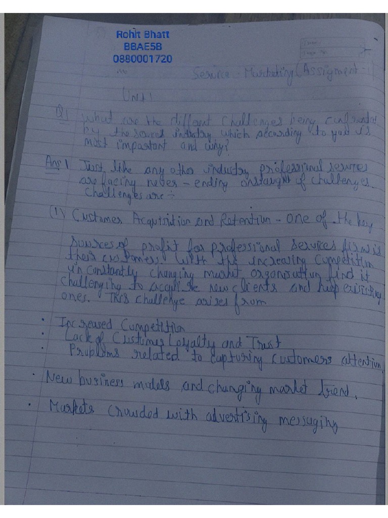 Service Marketing Pdf Pdf