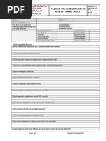 Planned Job Observation Schedule Template | PDF | Occupational Safety ...