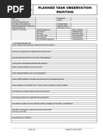 Planned Job Observations. | PDF | Occupational Safety And Health ...