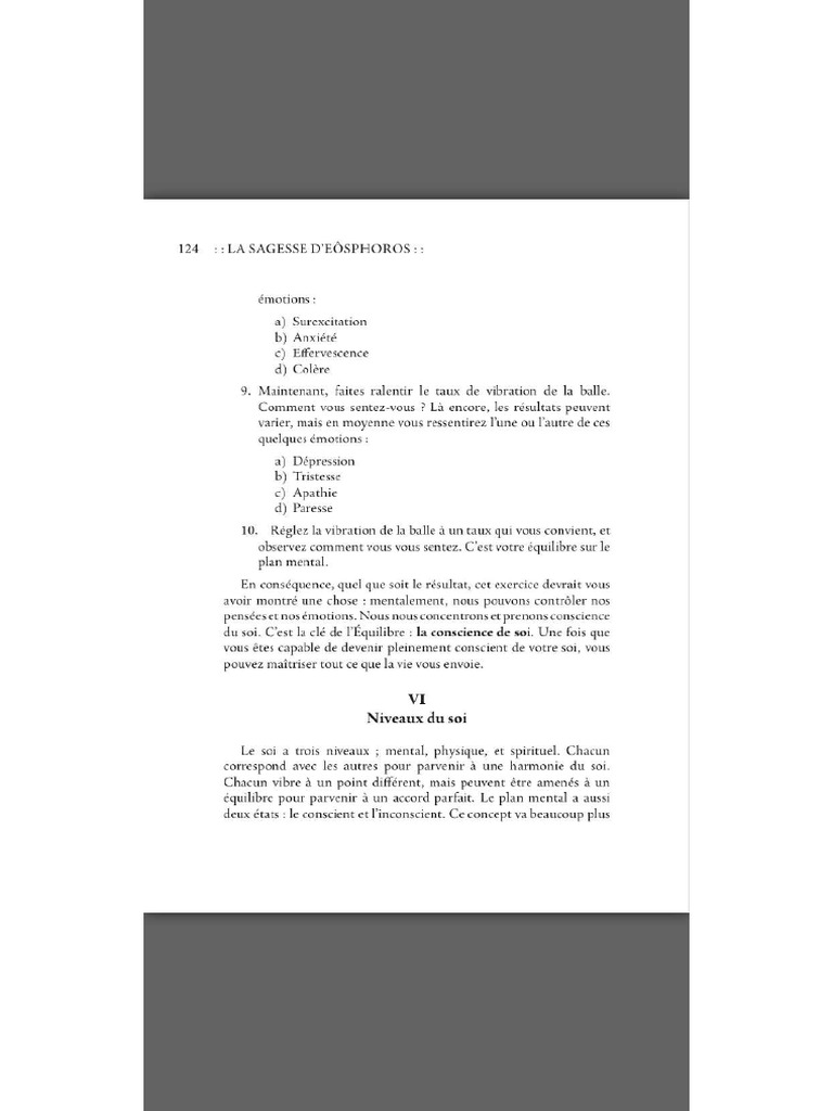 La Sagesse D'eosphoros 4 | PDF