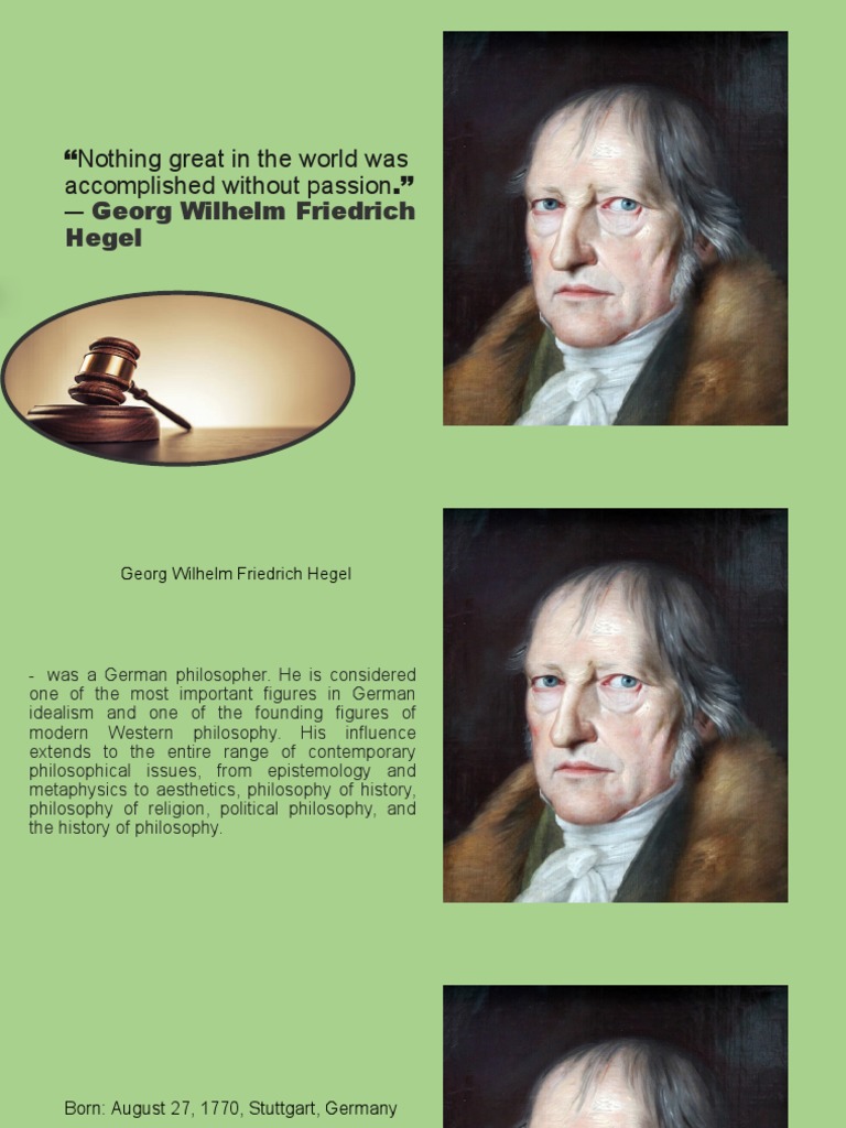 Hegel | PDF | Georg Wilhelm Friedrich Hegel | Epistemological Theories