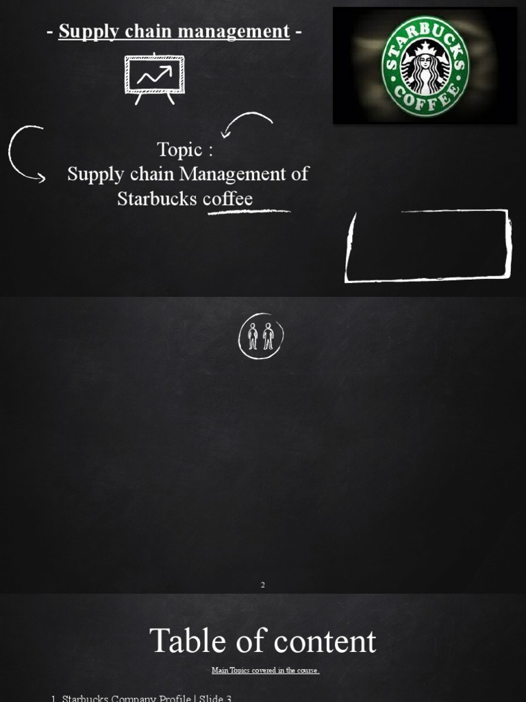 Supply Chain Starbucks Slides | PDF | Supply Chain | Coffee