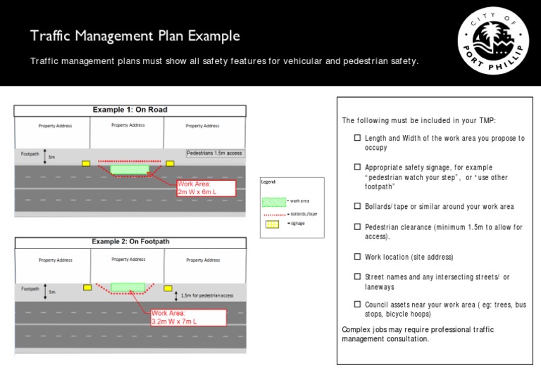 Traffic Management Plan Guidelines | PDF