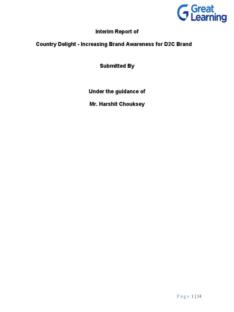 Capstone+Interim+Report+Template V1 | PDF | Search Engine Optimization ...