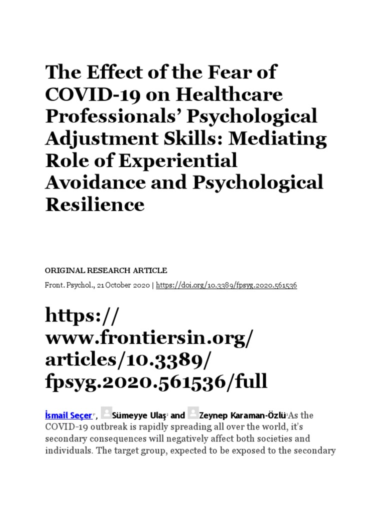 Our Work | PDF | Psychological Trauma | Psychological Resilience
