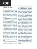 The New York Times: A Historical Overview | PDF | The New York Times ...