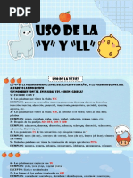 Ortografia Literal Uso de LL e y | PDF | Verbo | Morfología Lingüística
