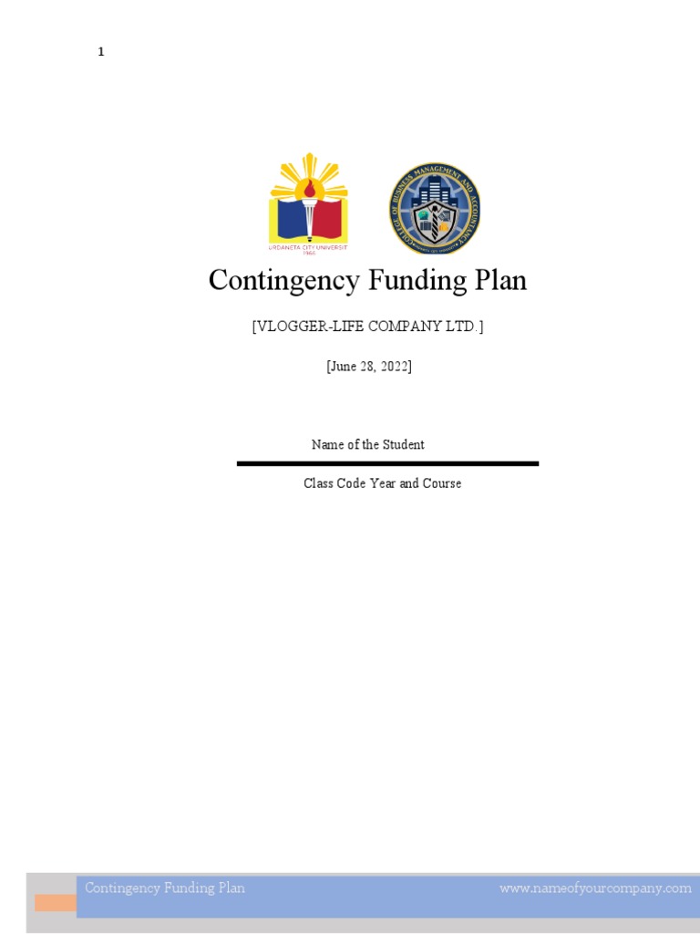 Contingency Funding Plan | PDF | Stress Test (Financial) | Market Liquidity