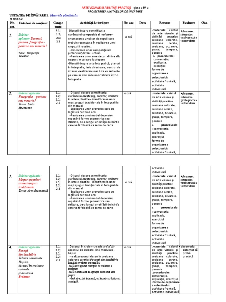 0 7. Proiectare Avap Sem II | PDF