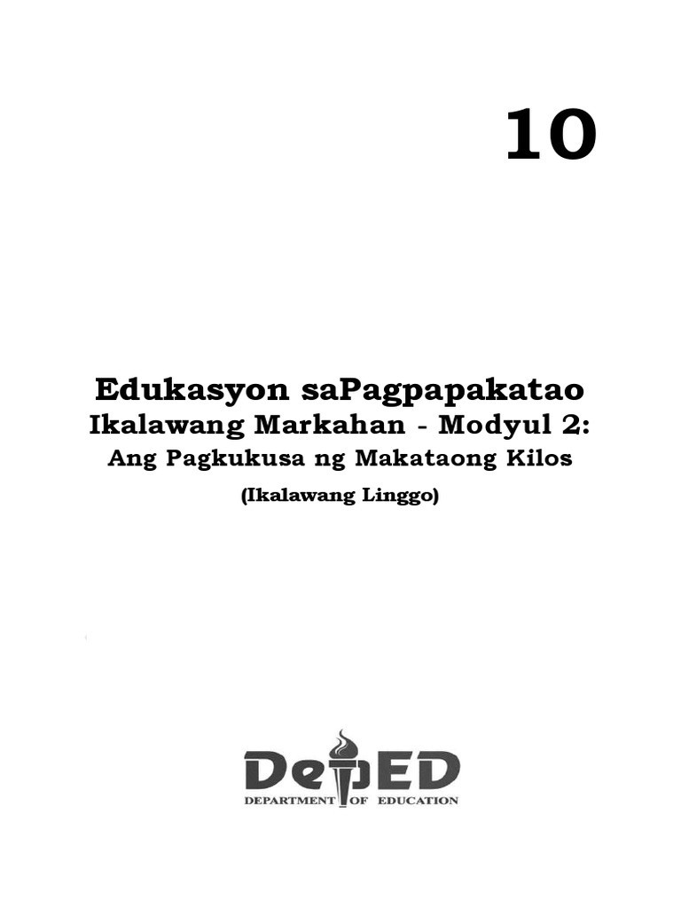 Re-EsP10-Q2-M2-Wk2-Final For Posting | PDF