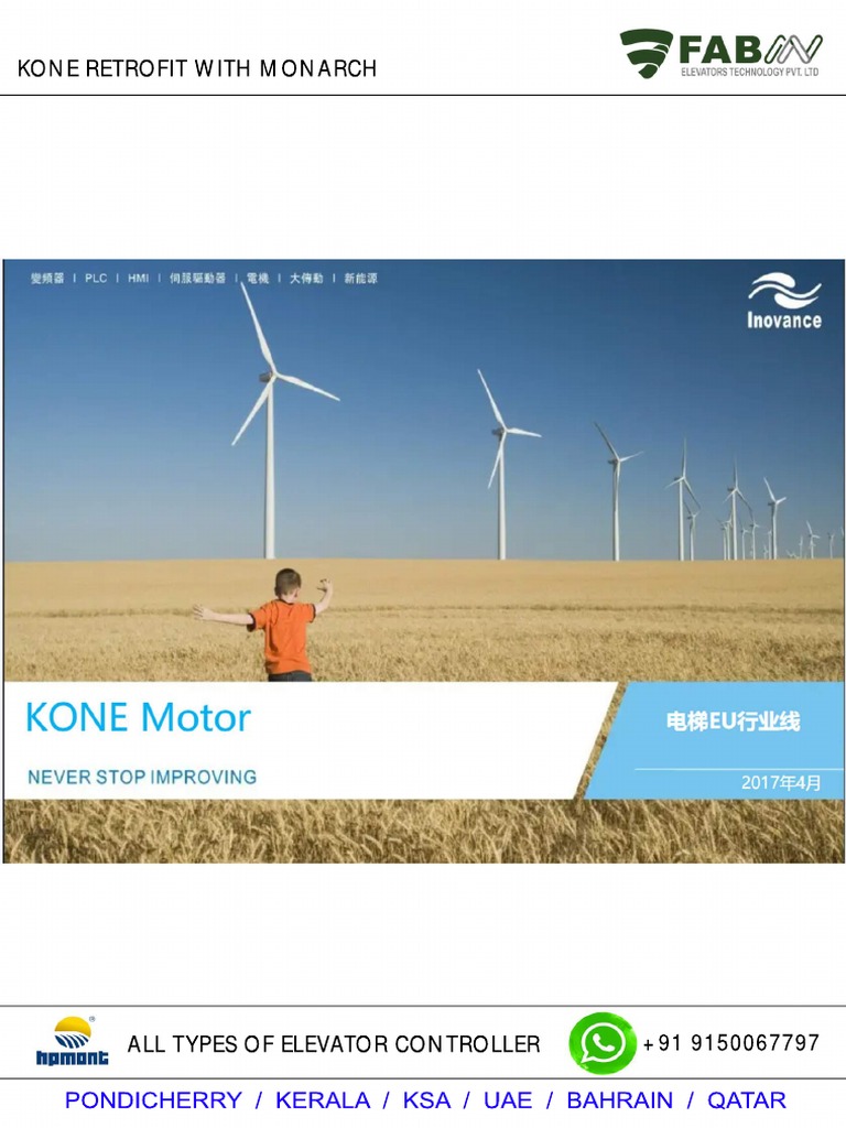 Kone Modernization Monarch | PDF