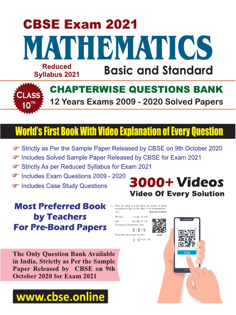 Maths 10 Question Bank Part 1 | PDF | Numbers | Factorization