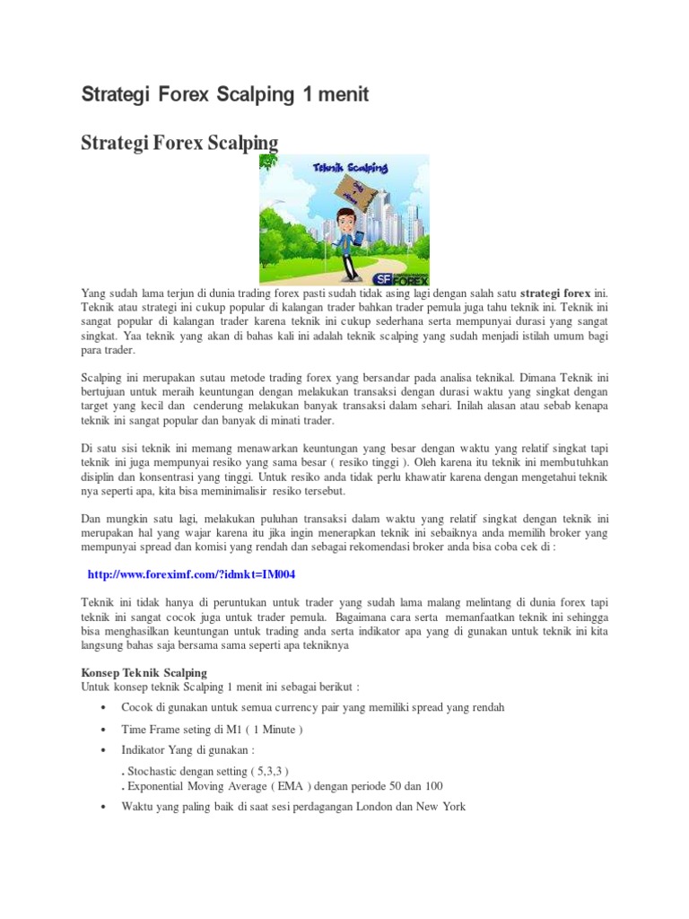 Strategi Scalping Forex 1 Menit | PDF | Bisnis