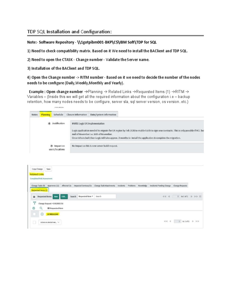 TDP SQL Installation and Configuration-2 | PDF | Backup | Databases