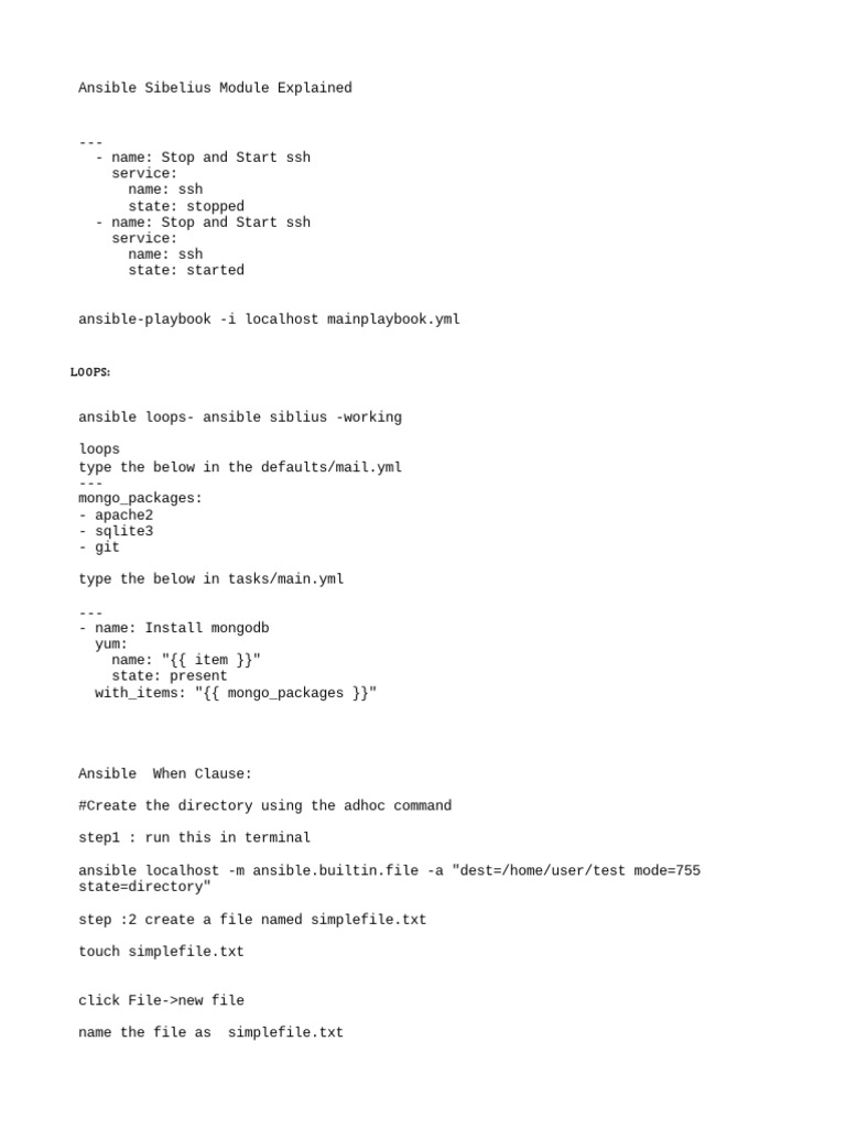 Ansible Frescoplay | PDF