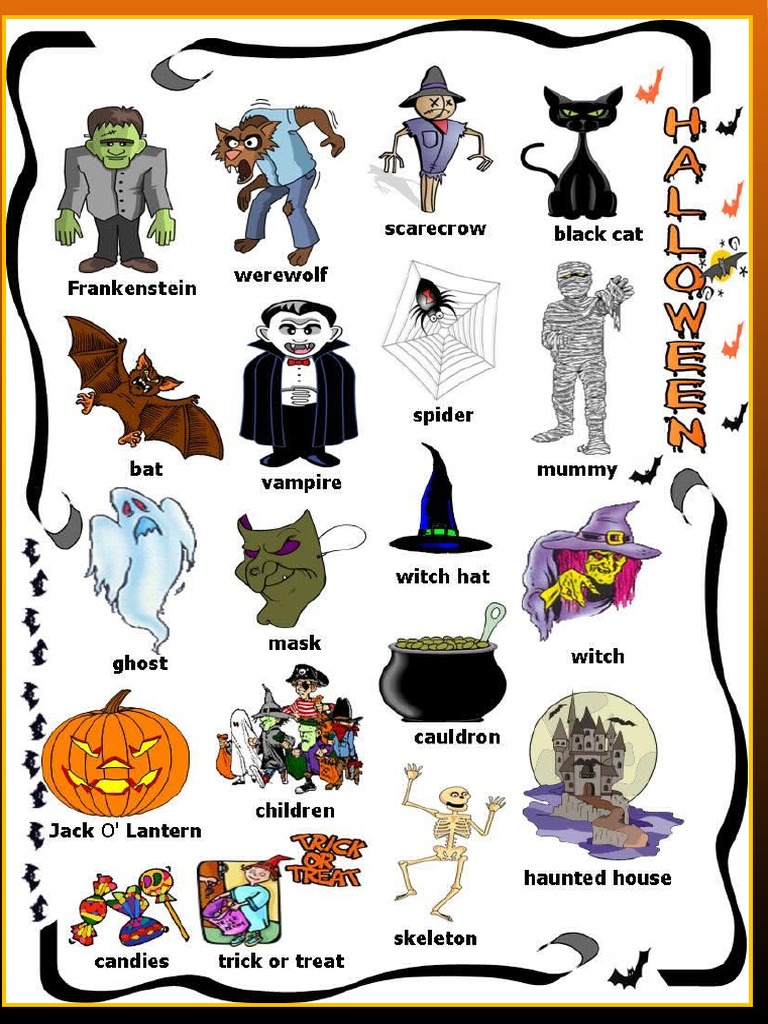 Halloween Vocabulary | PDF