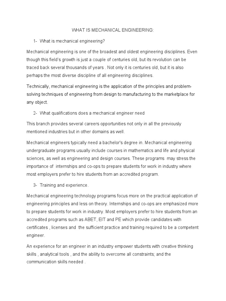 Nibal Mechanical | PDF | Mechanical Engineering | Engineering