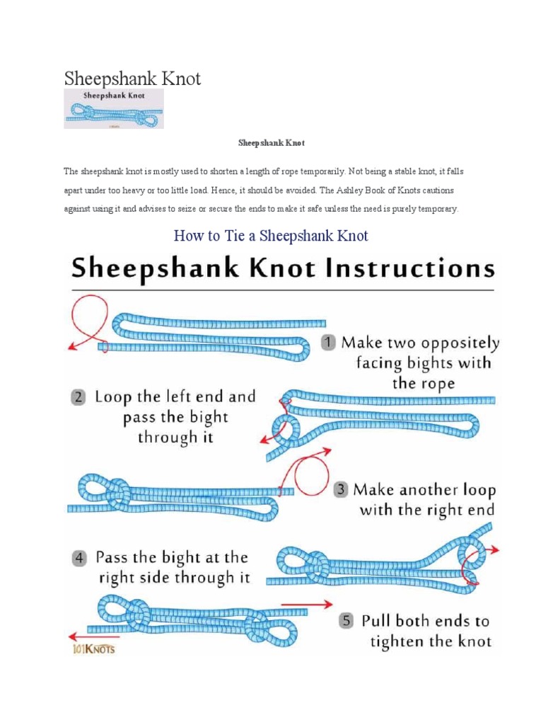Knot Tie | PDF | Knot