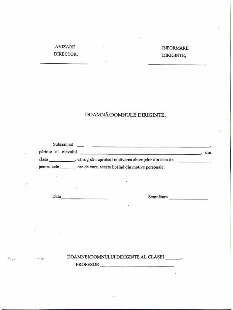 Cerere Invoire | PDF