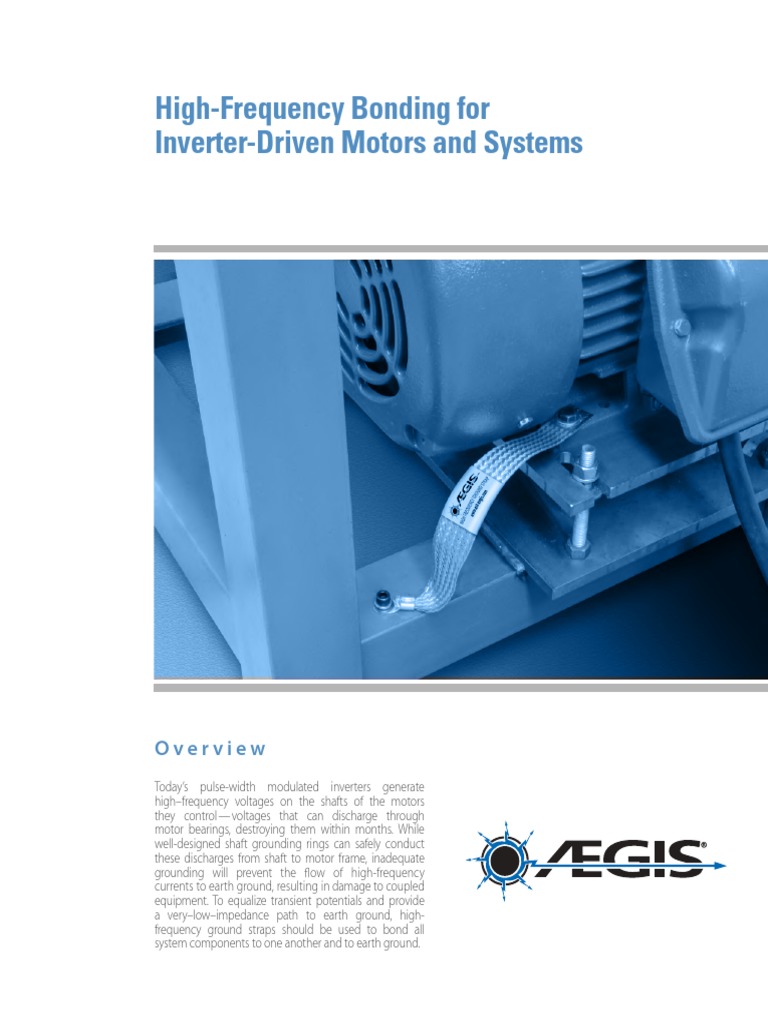HF Ground Strap White Paper | PDF | Electric Motor | Electrical Impedance