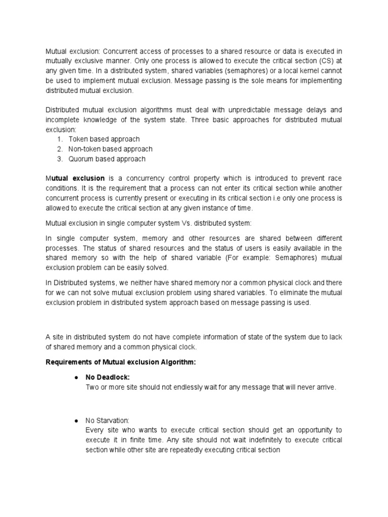 CH 6 Distributed System | PDF | Distributed Computing | Process (Computing)