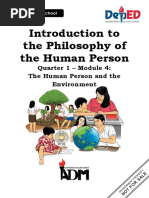 Introduction To The Philosophy of The Human Person q1 Module 3 | PDF ...