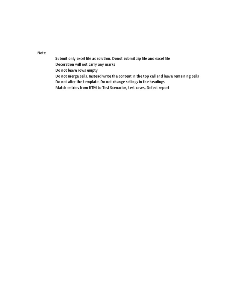 Functional Test Case Template Guide | PDF | Computer Engineering ...