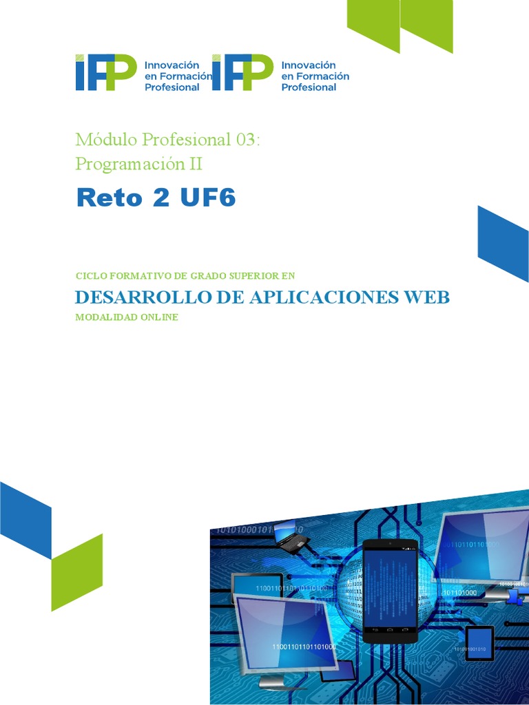 Reto2 DAW Modulo Programacion II UF6 | PDF | Lenguaje de programación ... Reto2 DAW Modulo Programacion II UF6 | PDF | Lenguaje de programación ...