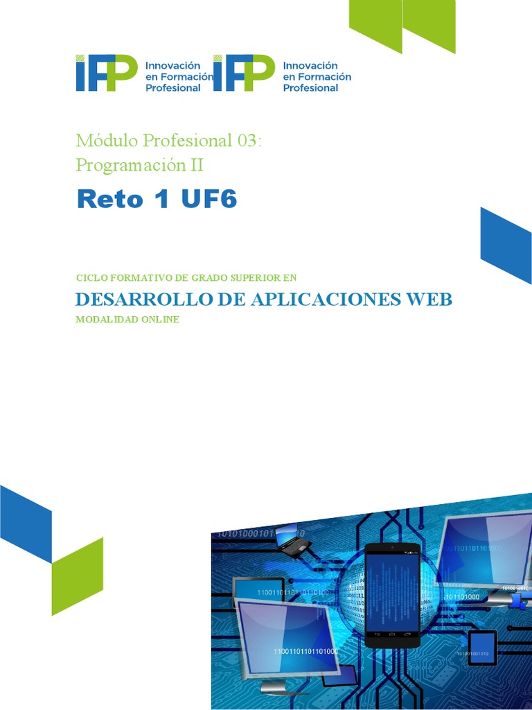 Reto1 DAW Modulo Programacion II UF6 | PDF | Mi sql | Servidor ...